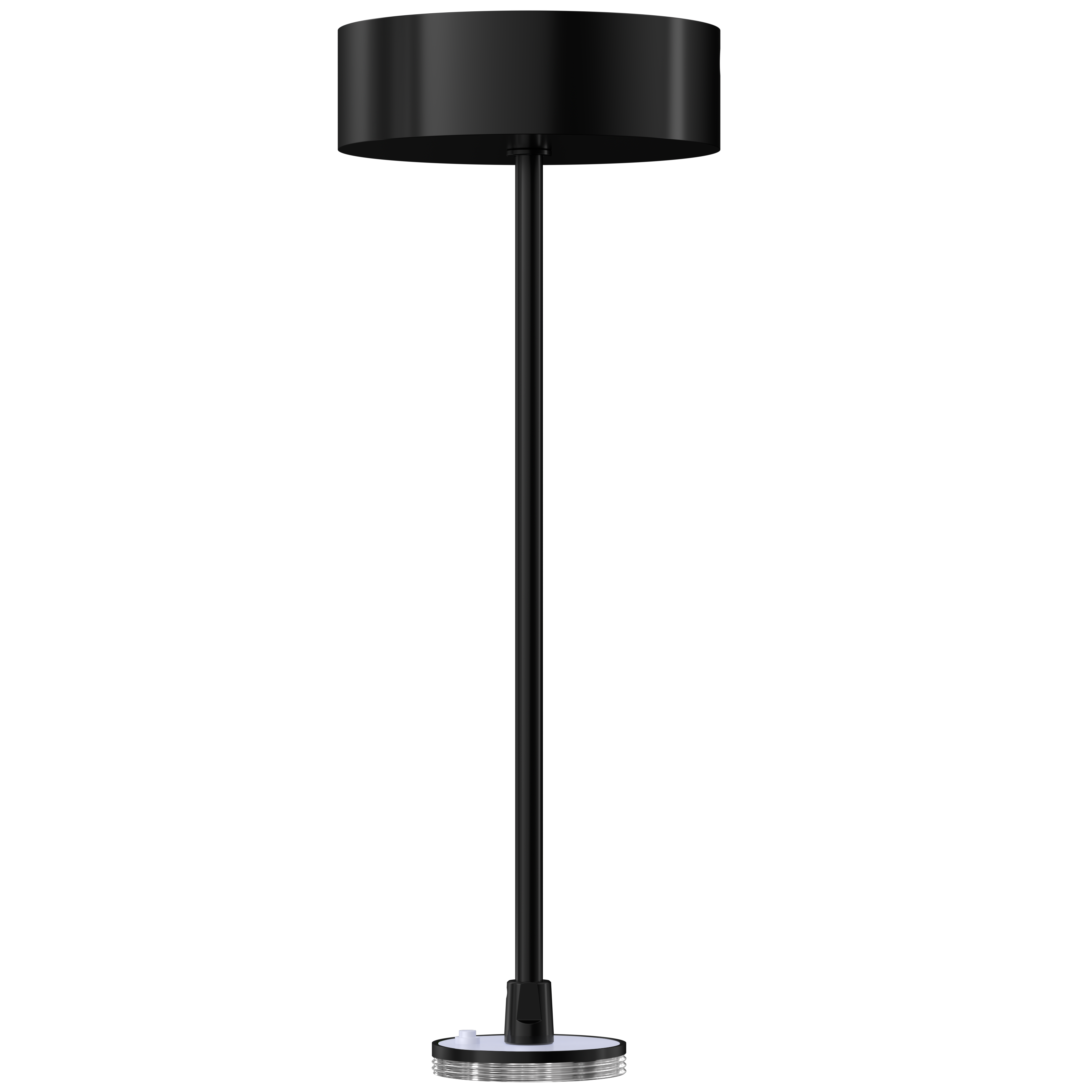2.5 Inch Surface Mount Adjustable Pendant Cord (Black) – Goodlite