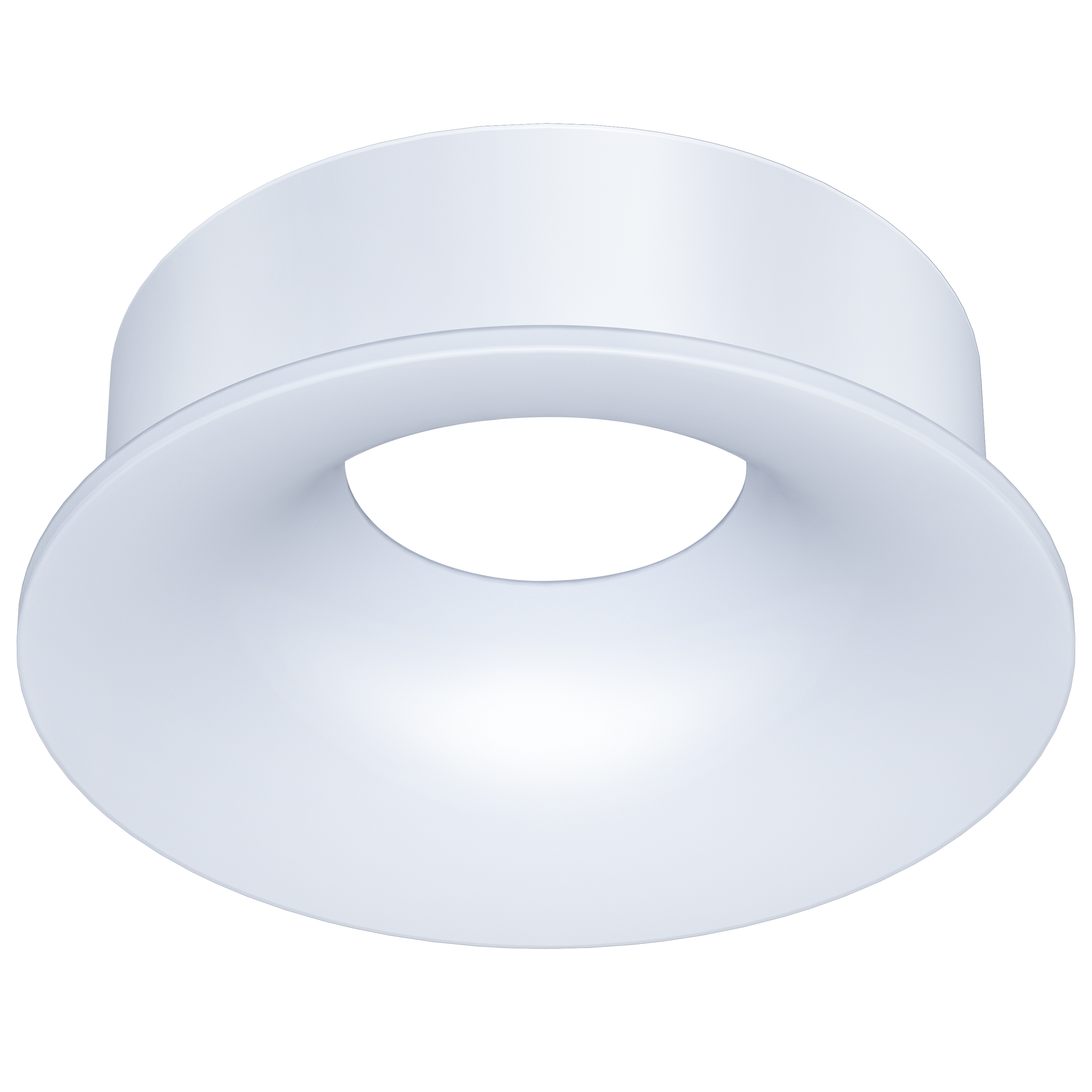 1 Inch White Round Wave Trim – Goodlite
