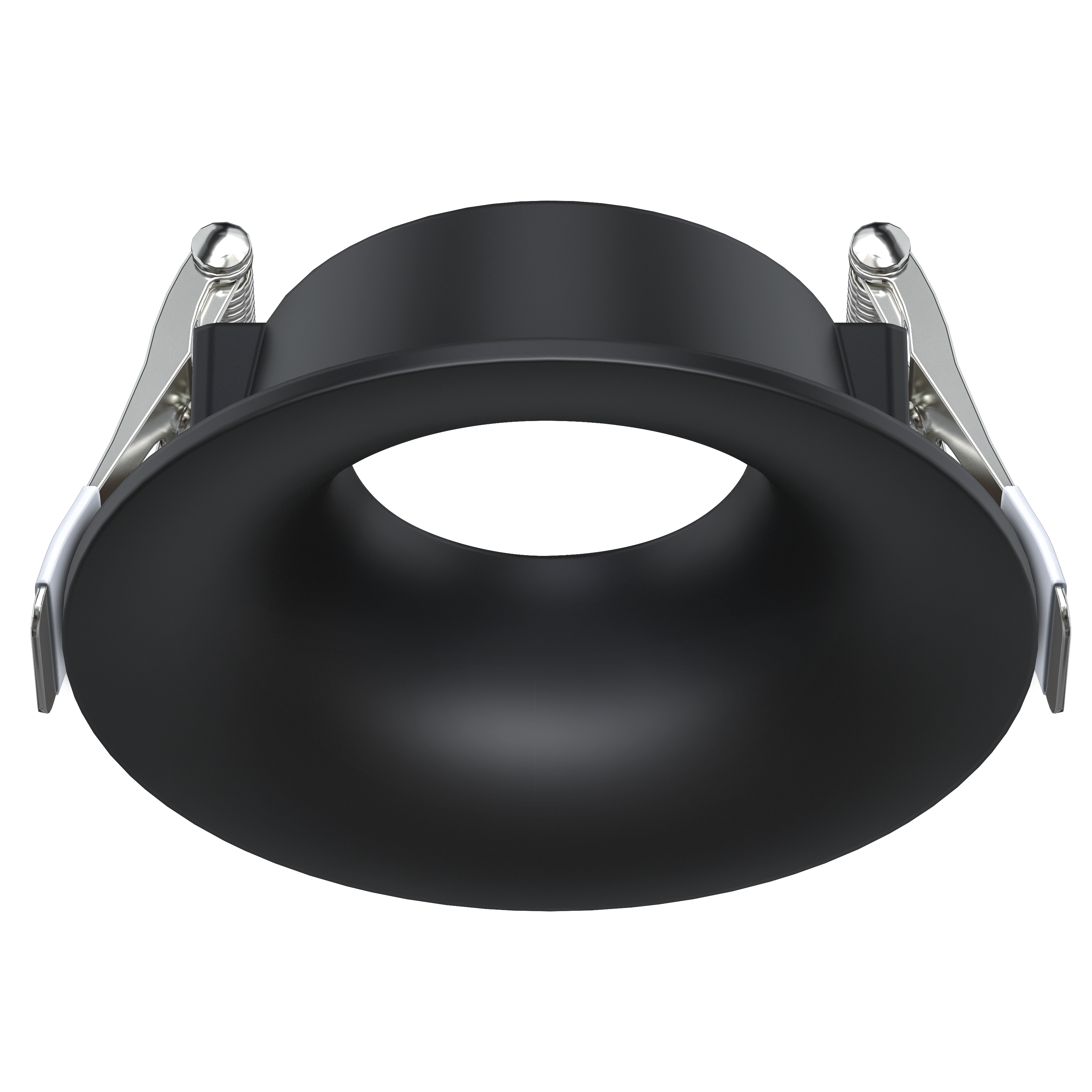 3 Inch Black Round Wave Trim – Goodlite
